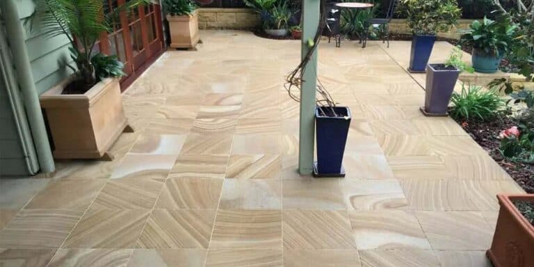 Make a Statement: The Impact of Large Sandstone Pavers in Design
